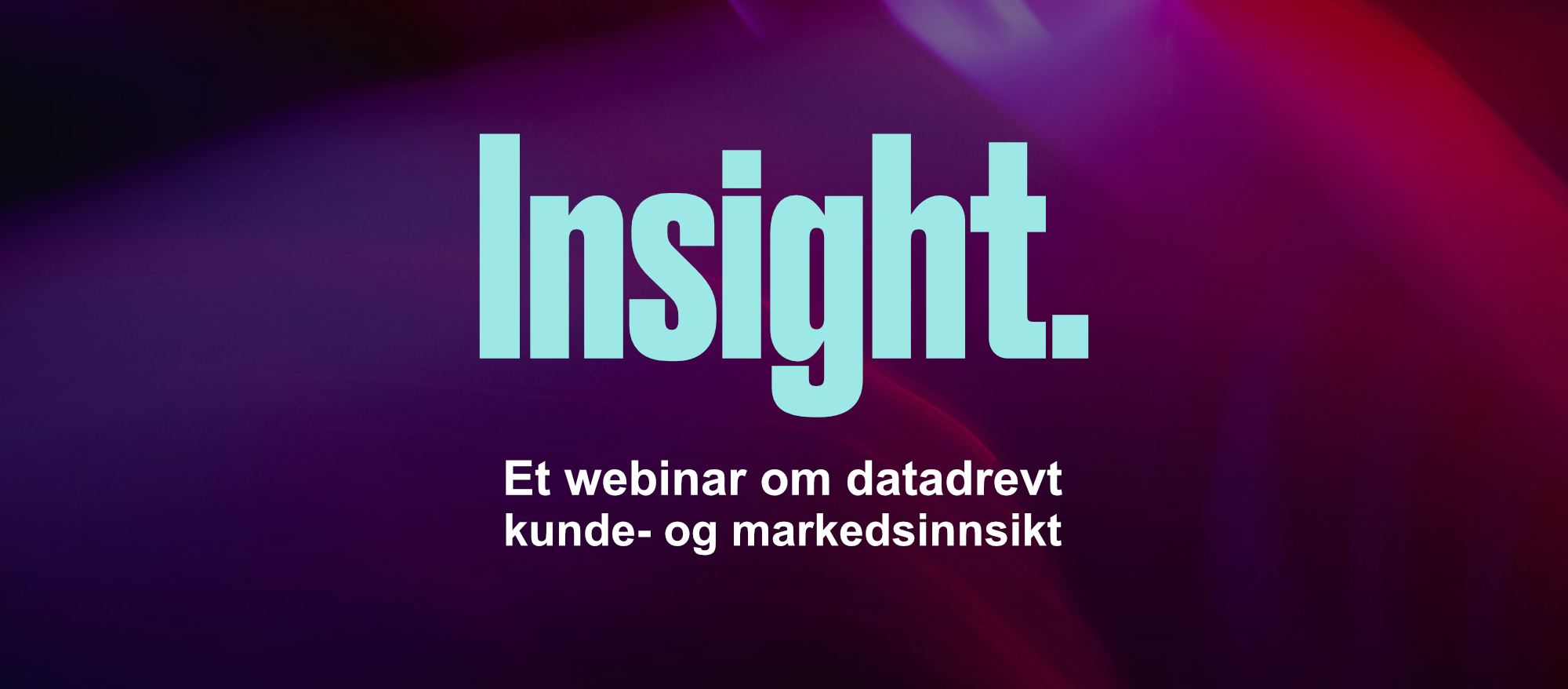 Insight Webinar 11. mai 2023 - InsightOne